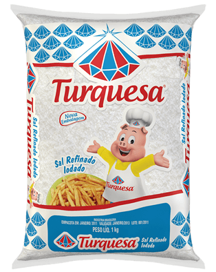 Sal Refinado - Turquesa Alimentos